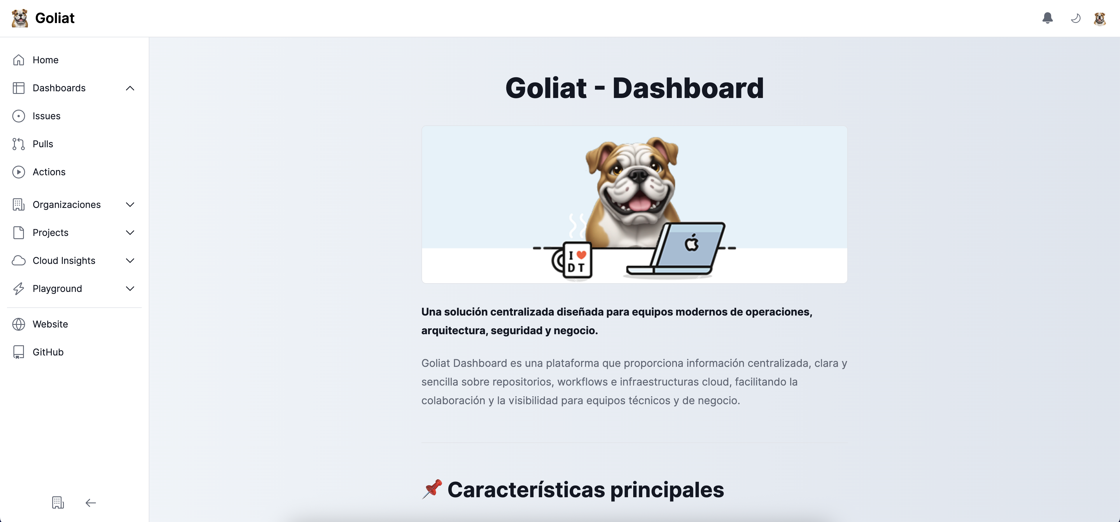 Goliat Dashboard: Conoce los avances del proyecto que revolucionará la gestión de tu infraestructura